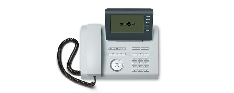 Swyx Phone L640 iceblue Systemtelefon Telefon Swyxphone L 640 ice blue ...